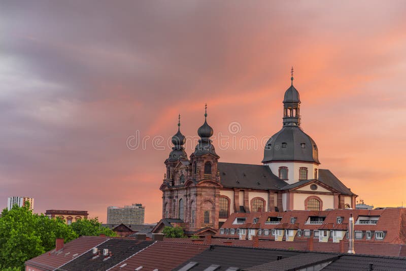 Jesuit Church, Mannheim Jesuitenkirche St. Ignatius Und Franz Xaver ... Jesuit Church, Mannheim Jesuitenkirche St. Ignatius Und Franz Xaver ...