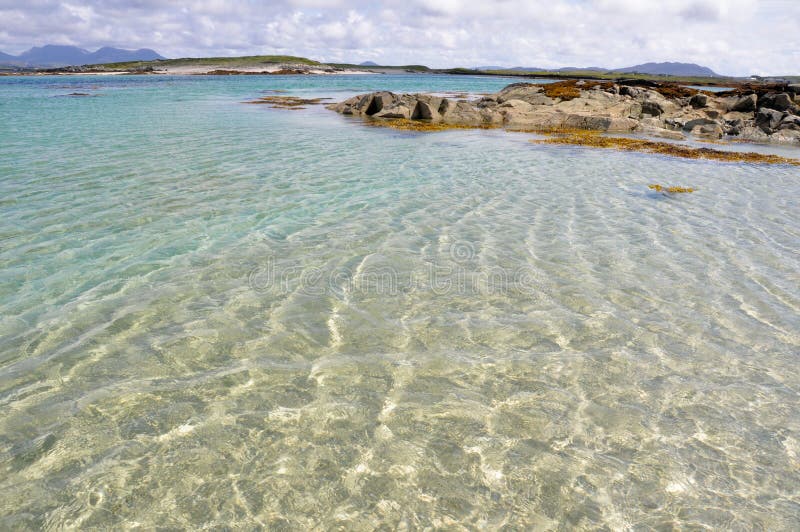 Mannin Bay, Ireland stock image. Image of nature, clear - 26605099