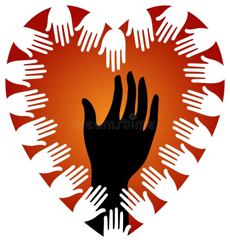 Mano amiga ilustración del vector. Ilustración de salud - 69204193