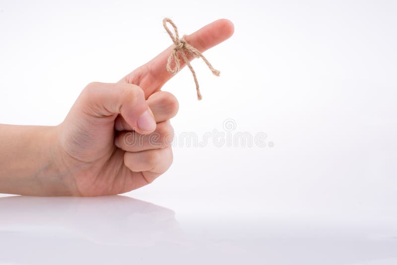 Mano atada con una cinta foto de archivo. Imagen de valentina - 118318470