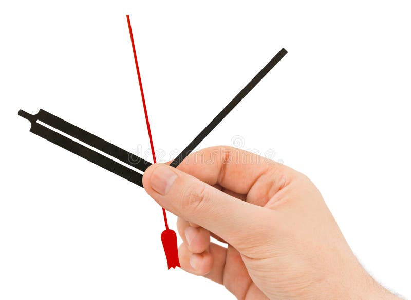 Reloj y reloj-manos imagen de archivo. Imagen de mano - 8684011