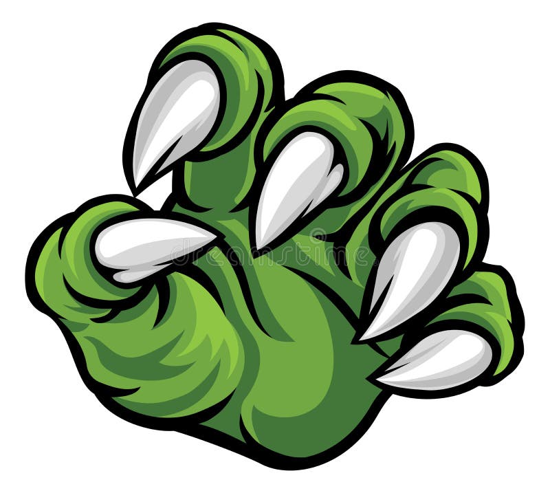 Garras Del Monstruo Ilustraciones Stock, Vectores, Y Clipart – (3,678 ...