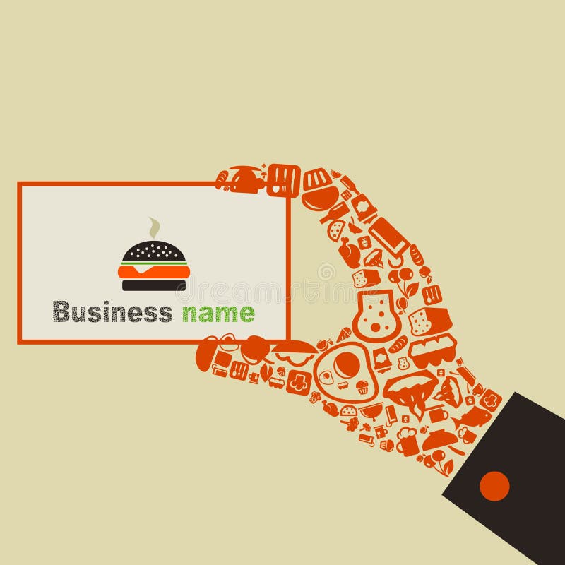 Mano food3 ilustración del vector. Ilustración de leche - 29532994