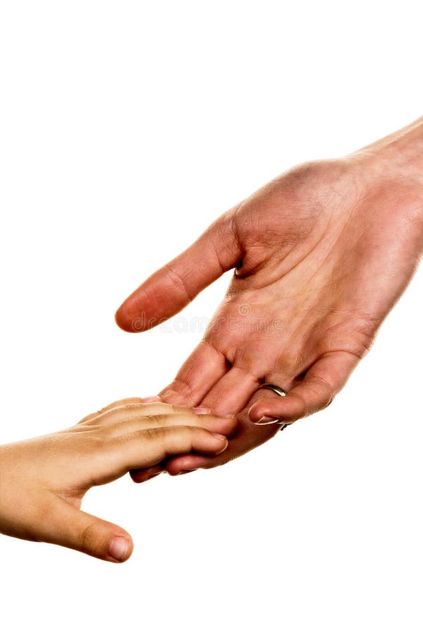 Mano pequeña y grande imagen de archivo. Imagen de afecto - 49093841