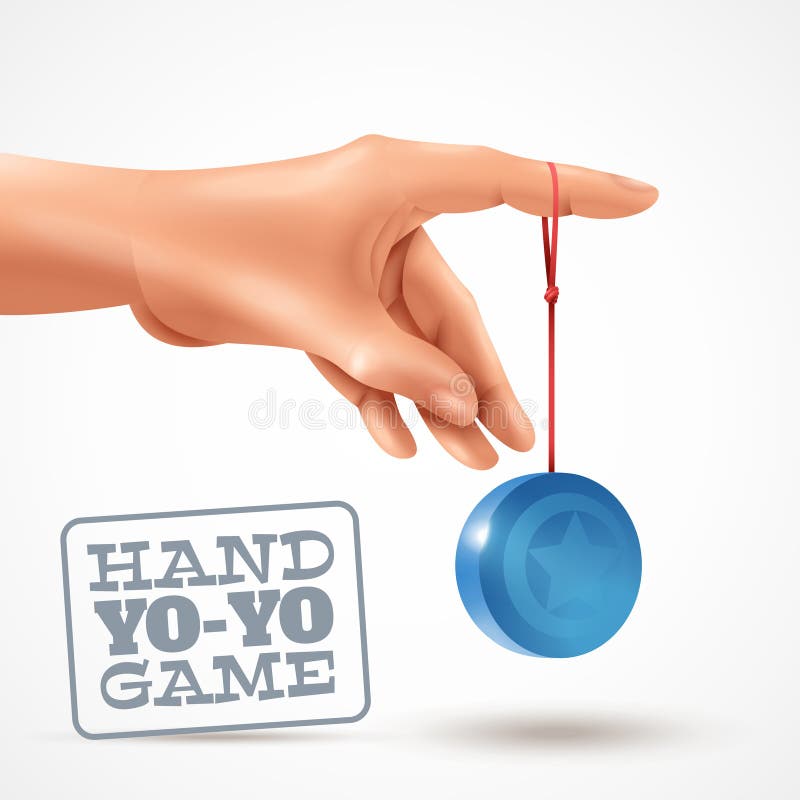 Juego del yoyo 3d stock de ilustración. Ilustración de vida - 18686277