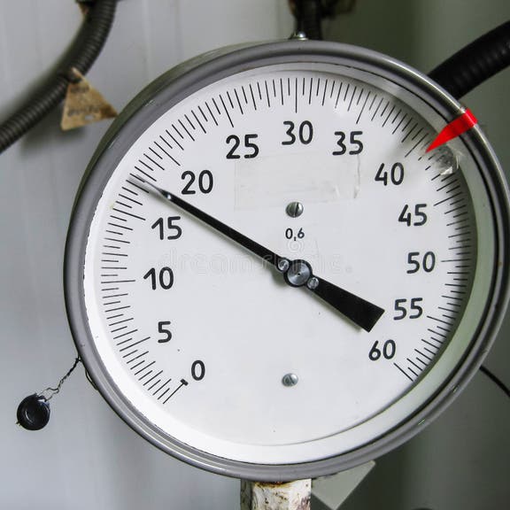 The Manometer is the Device for Measurement of Pressure. Manomet Stock ...