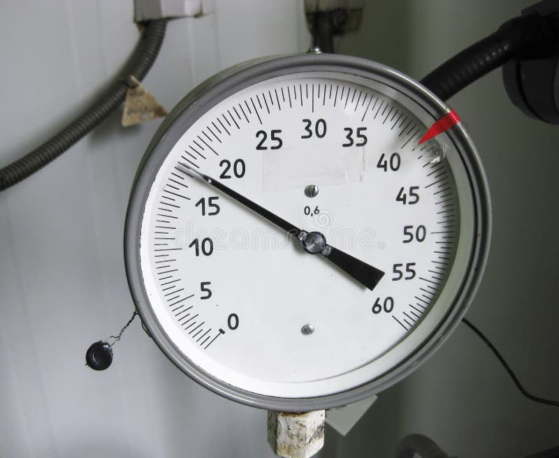 The Manometer is the Device for Measurement of Pressure. Manomet Stock ...