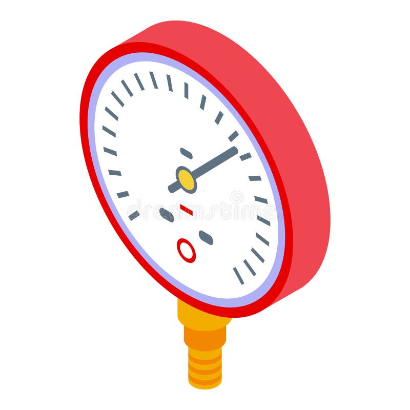 Machine Manometer Icon, Cartoon Style Stock Vector - Illustration of ...