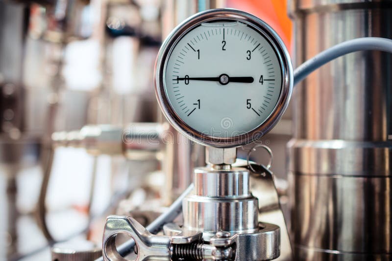Manometer for Measuring Pressure. Stock Photo - Image of equipment ...