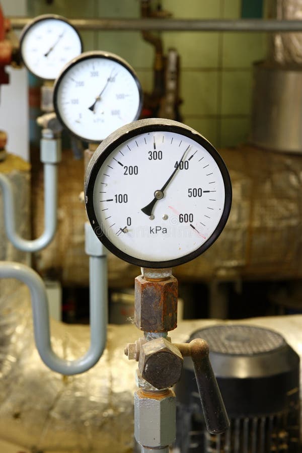 Manometer pressure stock image. Image of interior, piping - 22111549