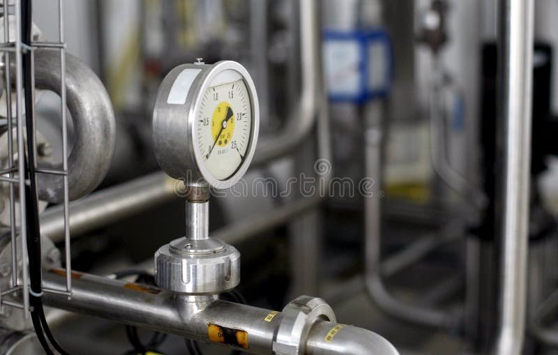 Manometer pressure stock image. Image of interior, piping - 22111549