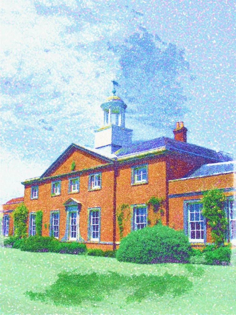 English Manor House Stock Illustrations – 1,506 English Manor House ...