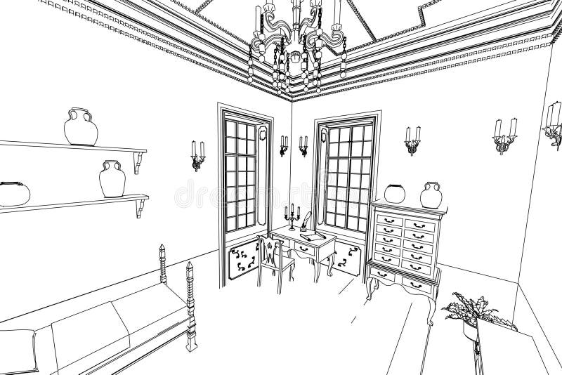 Interior Manor Stock Illustrations – 311 Interior Manor Stock ...