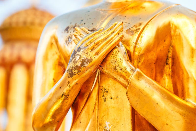 Manos de Buda imagen de archivo. Imagen de misericordioso - 37404333