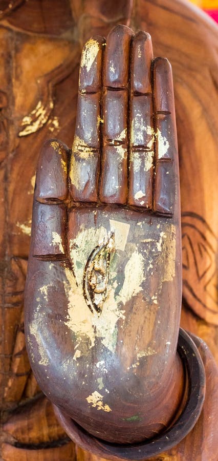 Manos De La Estatua De Buddha Imagen de archivo - Imagen de asia ...