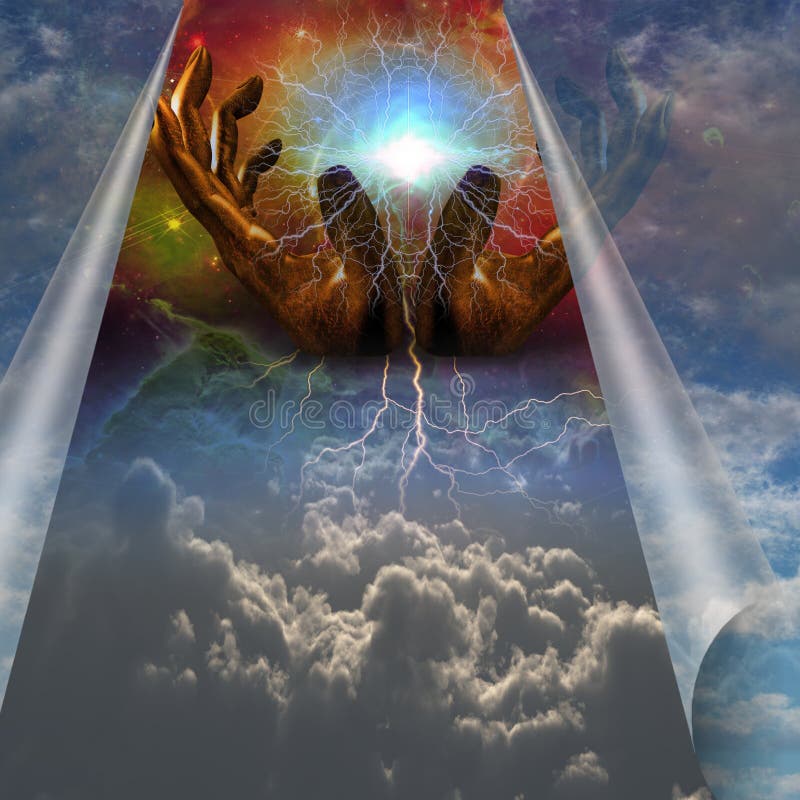 Manos del poder stock de ilustración. Ilustración de otros - 40569389