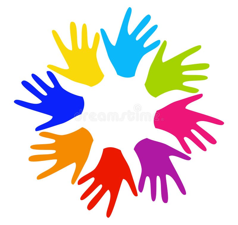 Manos del vector ilustración del vector. Ilustración de gente - 15756755