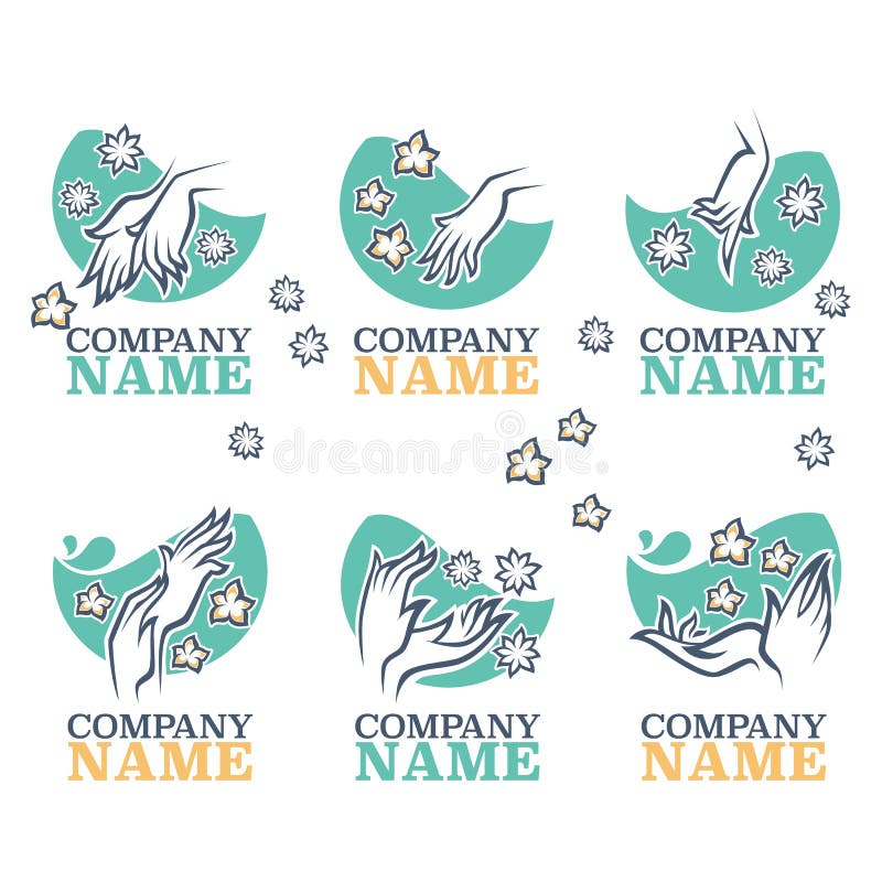 Manos sanas ilustración del vector. Ilustración de ocio - 66764852