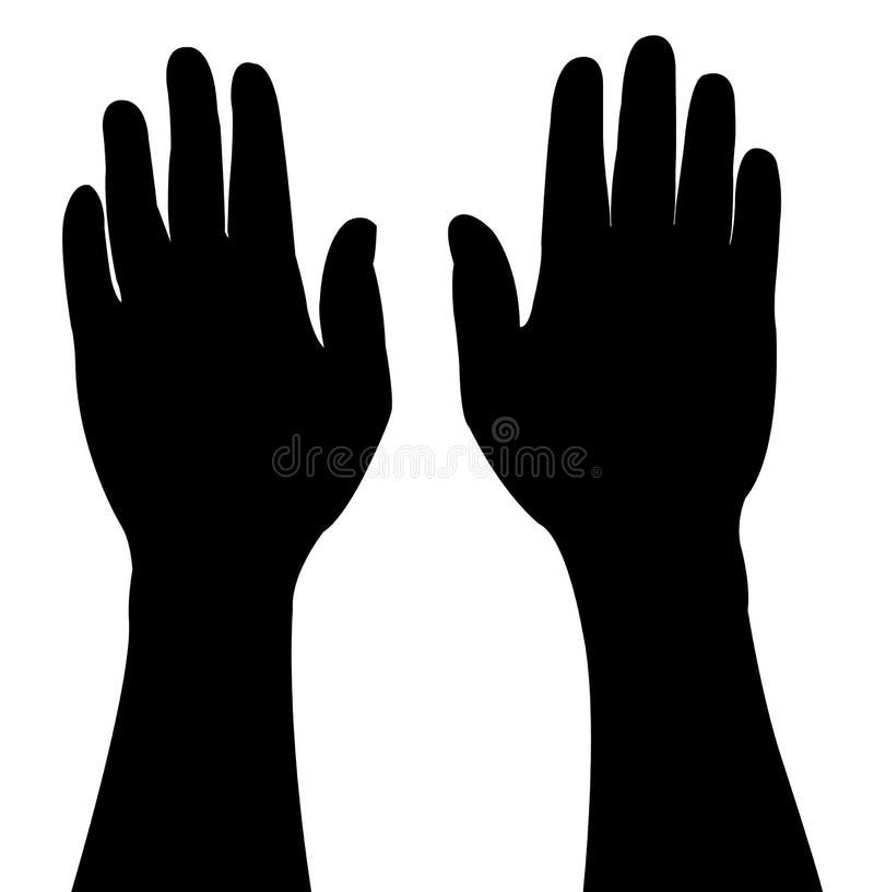 Manos, vector ilustración del vector. Ilustración de mano - 29415771