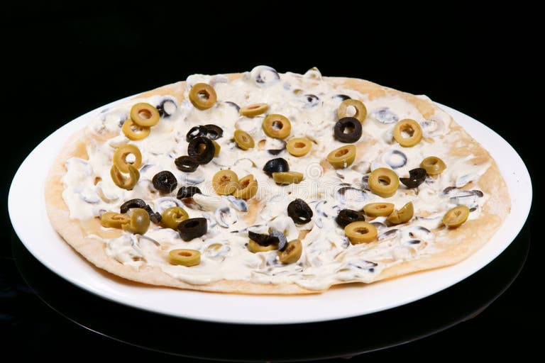 Manouche labneh stock photo. Image of arab, food, pastries - 17165856