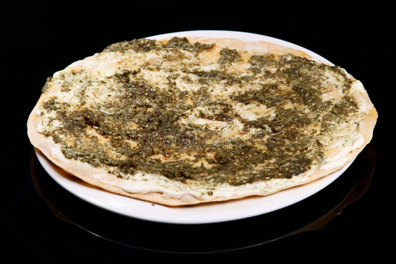 Manouche Extra stock photo. Image of east, fatayer, lebanese - 17166142