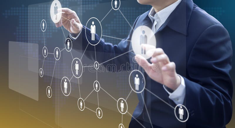 Manpower and Human Resource Planning Stock Illustration - Illustration ...