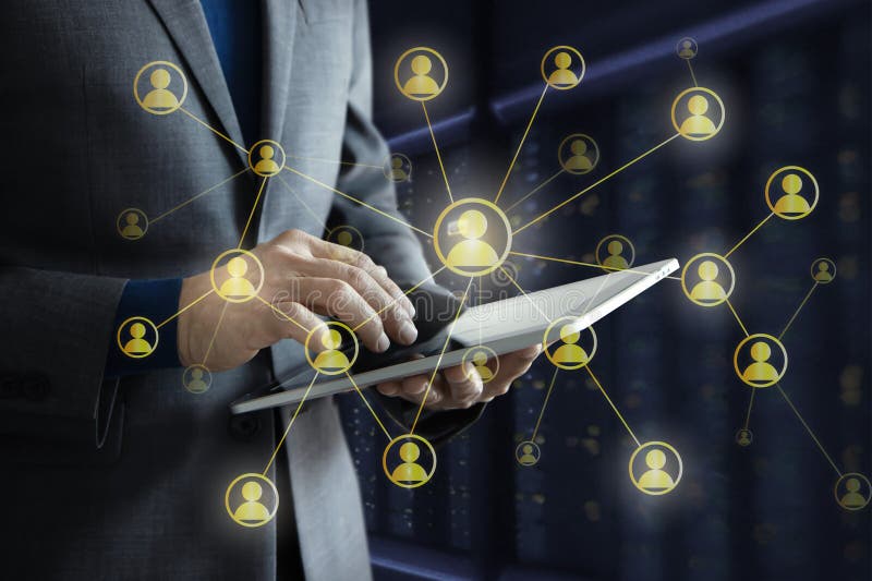 Manpower and Organization Strategy for Business Stock Photo - Image of ...