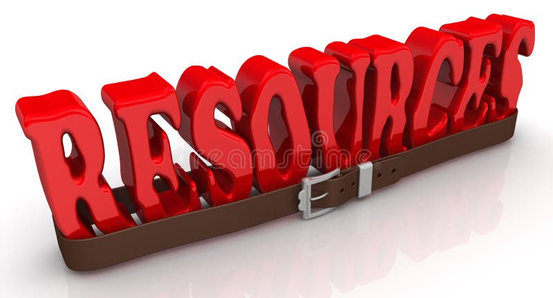 Manque De Ressources Concept Illustration Stock - Illustration du blanc ...