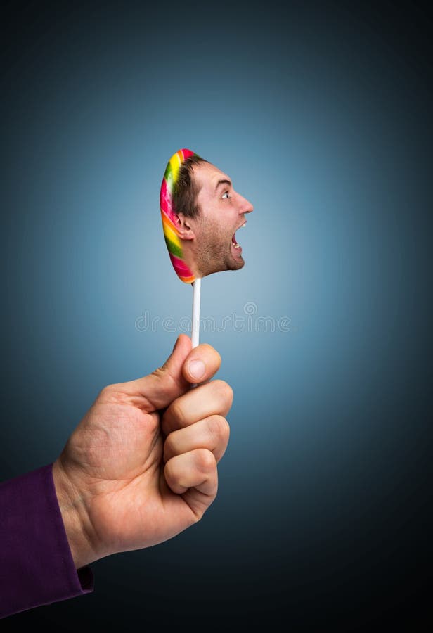 Mans framsida i klubba fotografering för bildbyråer. Image of runt ...