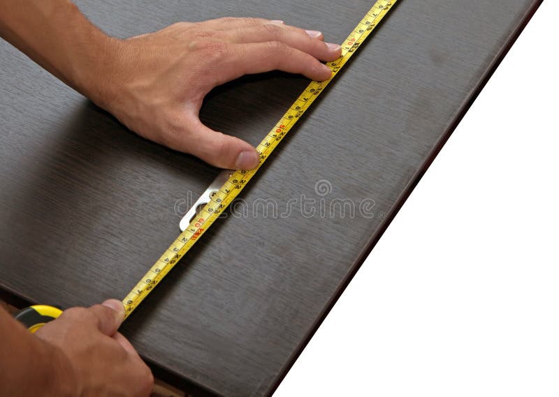Measuring Hands stock image. Image of measurement, workman - 276755