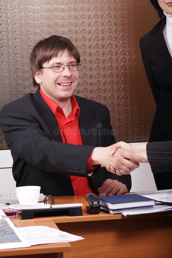 Mans_handshake Picture. Image: 2223750