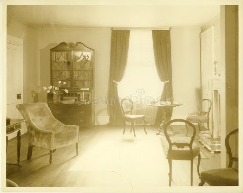 Manse Back Parlor Picture. Image: 222353369