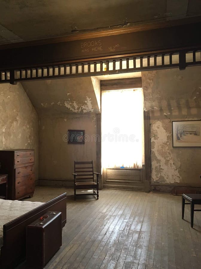 Old prison room stock image. Image of neglect, galleries - 3567395