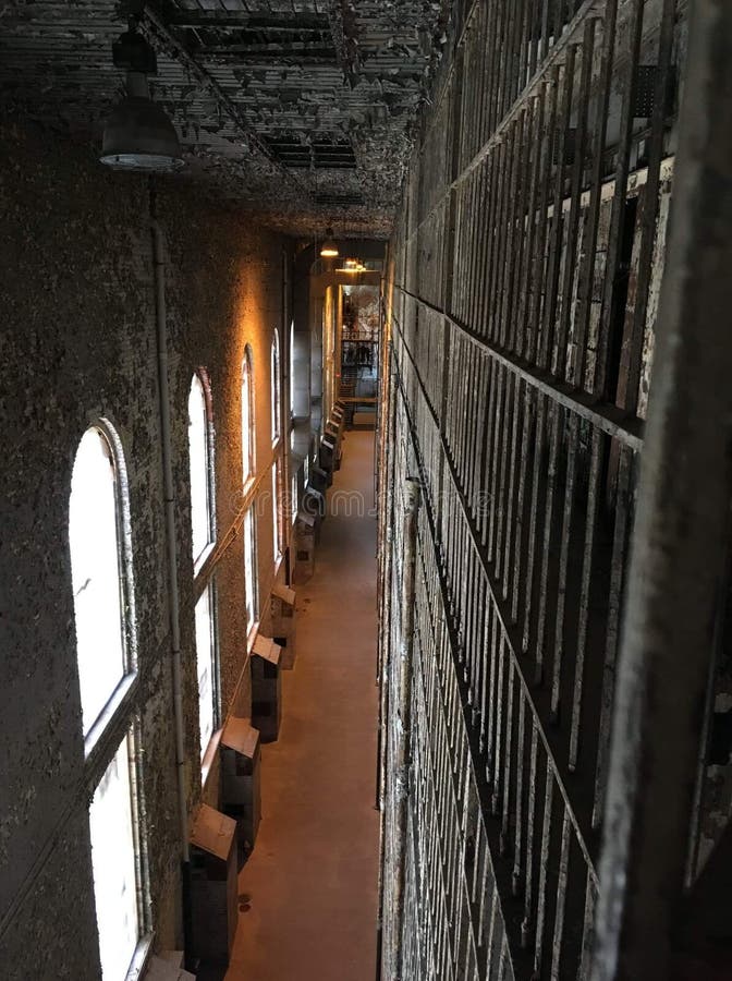 Mansfield Reformatory Cell Block View Editorial Photo - Image of column ...