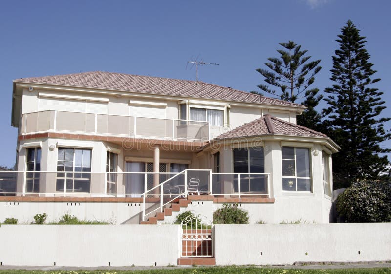 Modern Suburban House stock photo. Image of architecture - 2792662