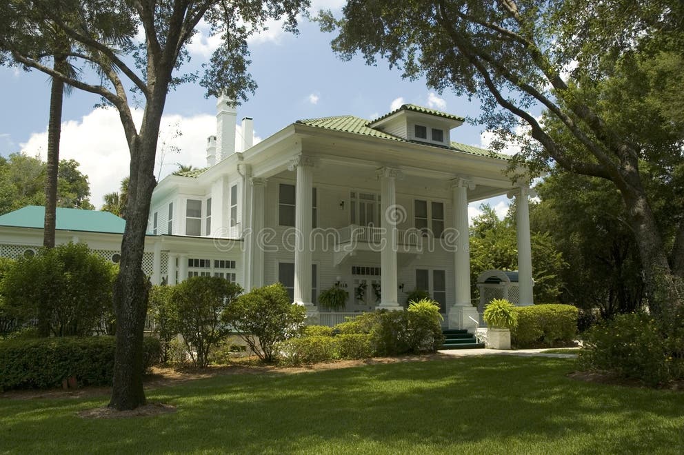 Mansion stock photo. Image of veranda, porch, residence - 818820
