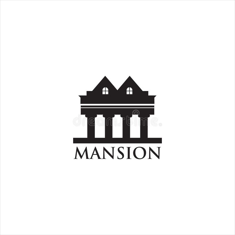 Mansion Logo Design Vector Template Stock Illustration - Illustration ...