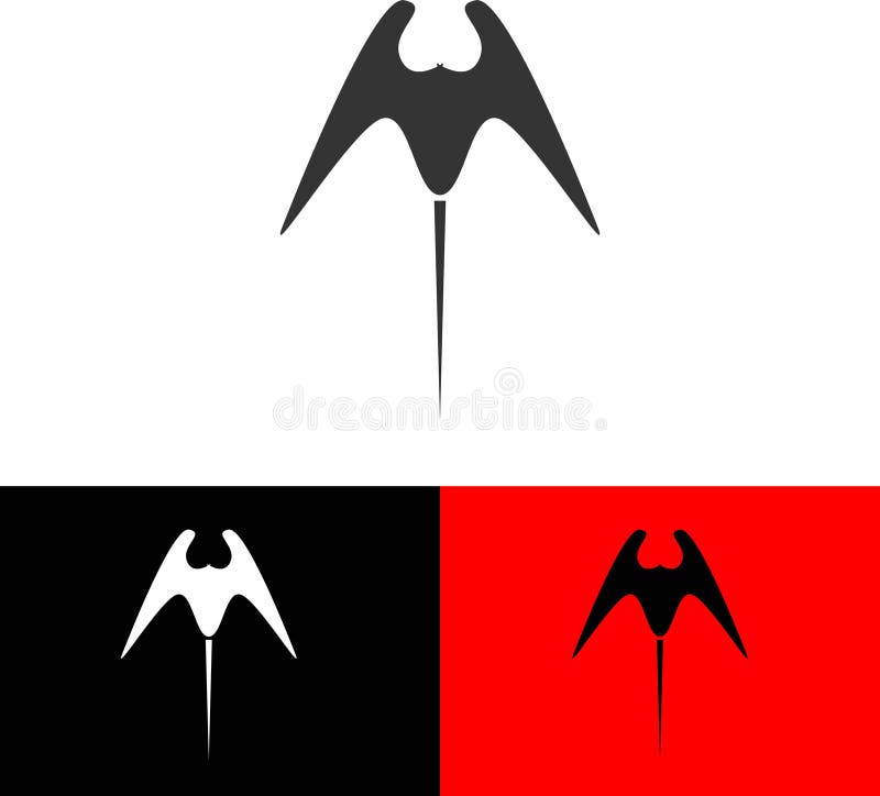 Vector Manta Ray Animal Logo Template Stock Vector - Illustration of ...