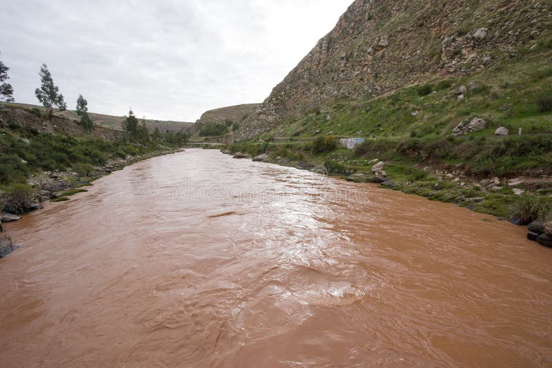 Mantaro river in Peru stock image. Image of nature, adventure - 152858359