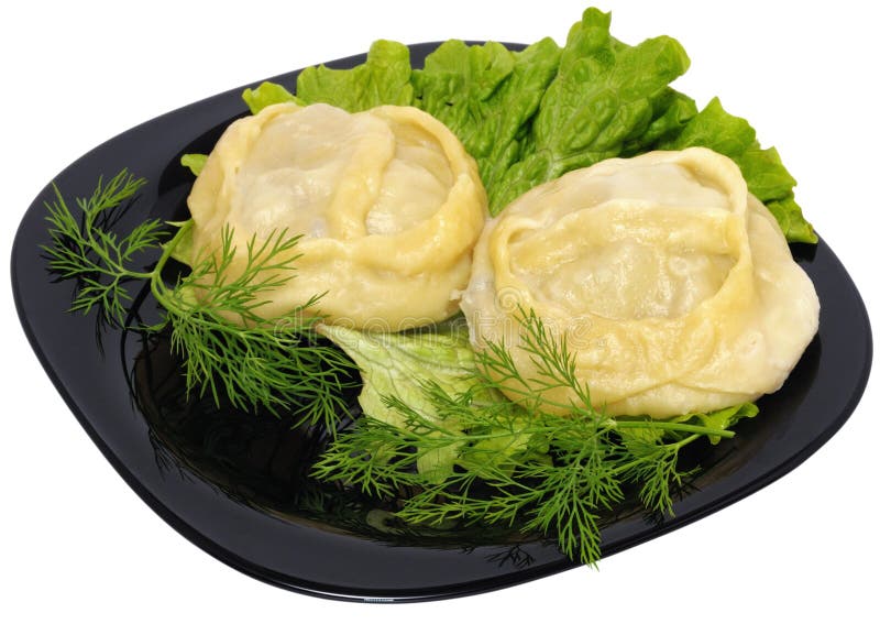 Manti (dumpling) stock photo. Image of nutritious, kazakh - 23510686
