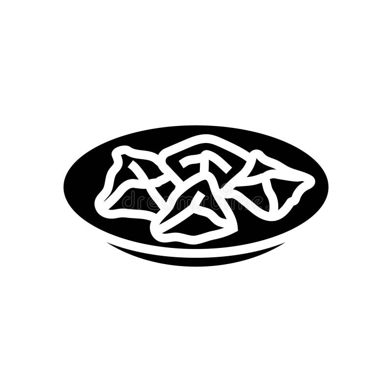 Manti Dumplings Turkish Cuisine Glyph Icon Vector Illustration Stock ... Manti Dumplings Turkish Cuisine Glyph Icon Vector Illustration Stock ...