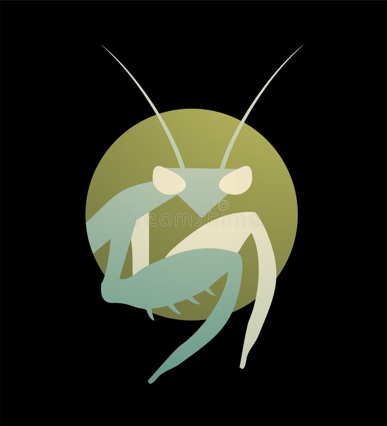 Mantis Symbol Stock Illustrations – 807 Mantis Symbol Stock ...