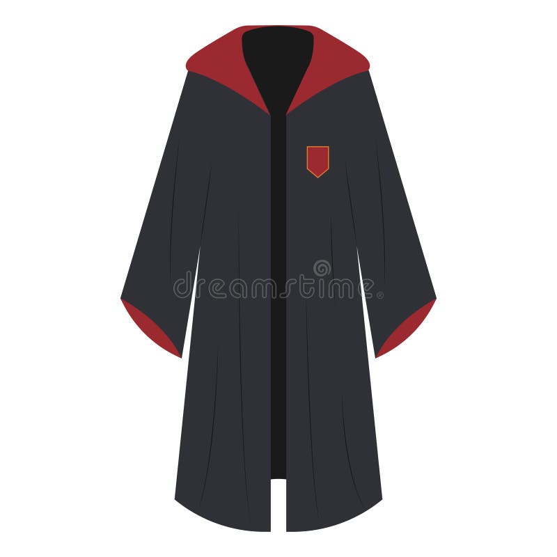 Mantle. Clothes for Wizards Stock Vector - Illustration of medieval ...