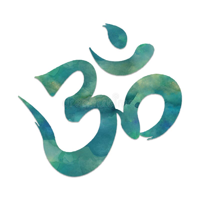 Mantra symbol stock illustration. Illustration of icon - 63258183