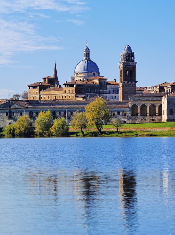 Mantova, skyline stock image. Image of tower, mantua - 10834741
