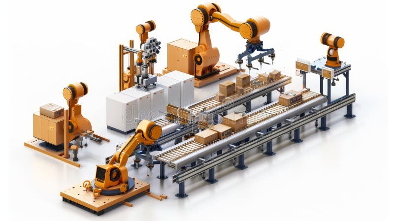 A Manual Assembly Line Evolving into a Robotic Production Line ...
