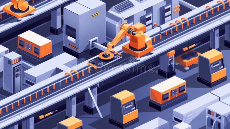 A Manual Assembly Line Evolving into a Robotic Production Line ...