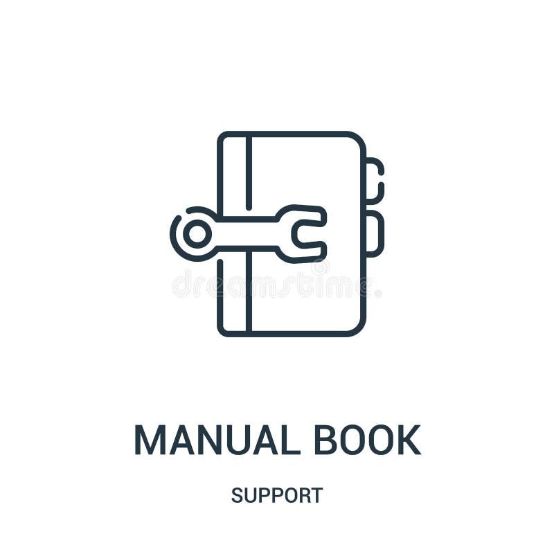 The Open Book Icon. Manual And Tutorial, Instruction Symbol. Stock ...