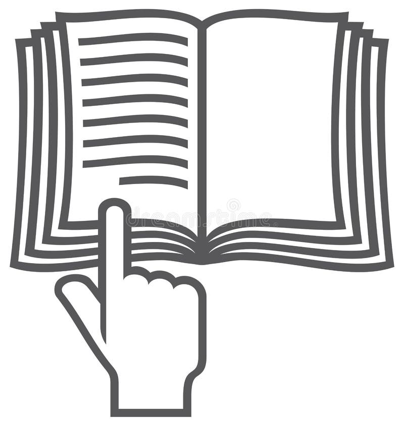 Manual Book Symbol Instruction Icon Vector Illustration Stock Vector ...