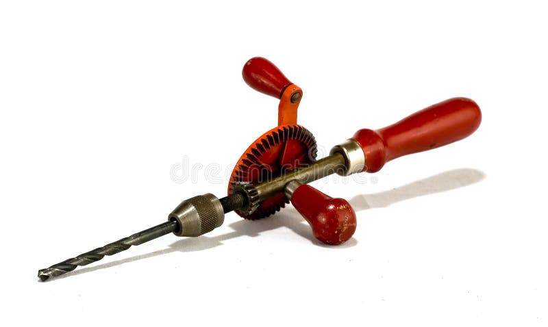 Manual drill tool stock image. Image of manual, tool, torque - 2533135